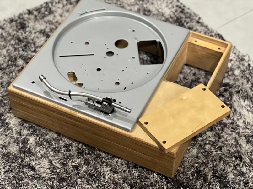 Birch Plywood Custom Plinth for Lenco L70 / L75 / L78 Turntable - Birch ...